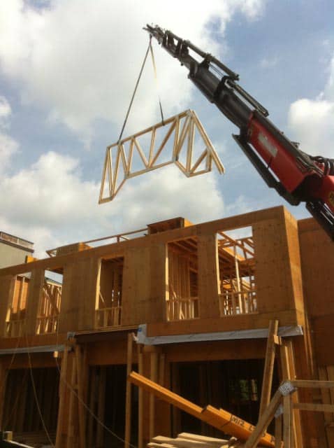 Construction Material Craning - Braymore Crane Rental